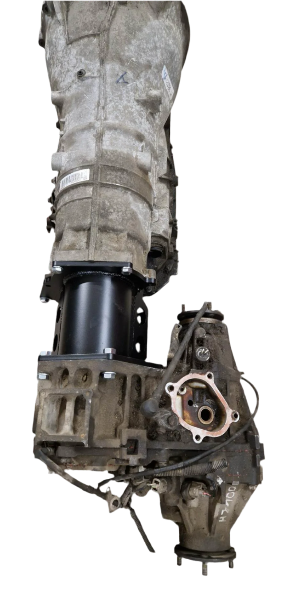 BMW m57 zf6hp/8hp to Toyota land cruiser HF2A transfer box adapter ...