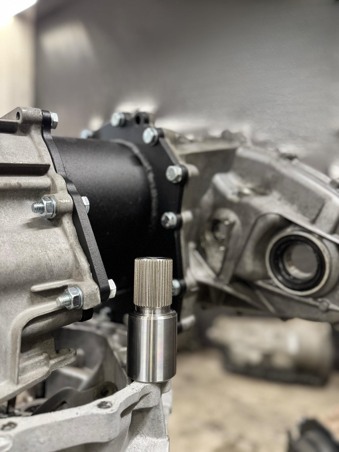 Gearbox adapter for Nissan Navara / Pathfinder D40 ZD30 3.0 to m57 ZF6 ...